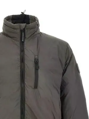 Canada Goose Lodge Jacket With Padded Down Collar And Zip Fastening