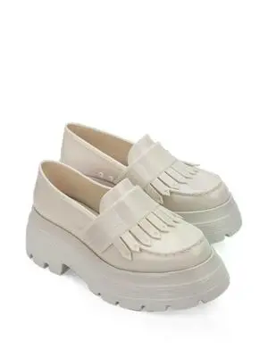 Melissa Royal Plus Loafers With Fringe Detailing - Neutrals