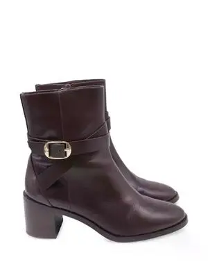 STUART WEITZMAN Buckled Ankle Boots