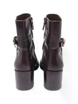 STUART WEITZMAN Buckled Ankle Boots