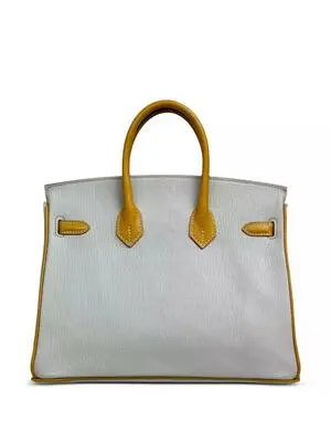 Hermès 2019 Birkin 25 Chèvre Mysore Handbag - Grey