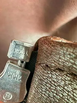 Nour Hammour Zip-up Leather Jacket