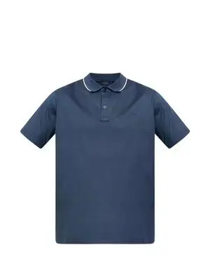 Paul & Shark Logo-embroidered Polo Shirt - Blue