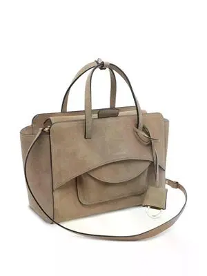 HIDESINS Flap M Suede Tote Bag
