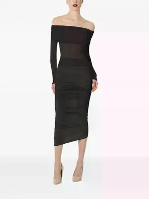 Wolford Draped Semi-sheer Top