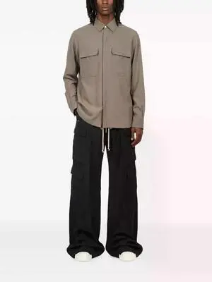 Rick Owens Flap-pocket Shirt - Neutrals