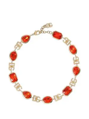 Dolce & Gabbana Necklace With Logo - Gold
