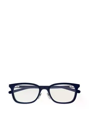 Gucci Square Frame Glasses - Blue