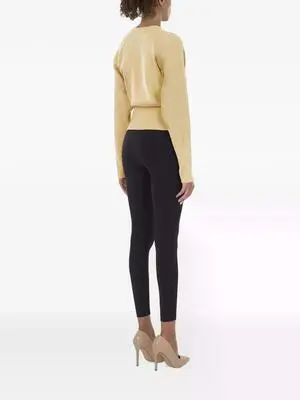 Wolford Ribbed-knit Cropped Cardigan