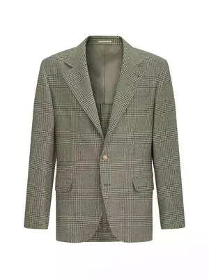 Brunello Cucinelli Single-breasted Blazer - Green
