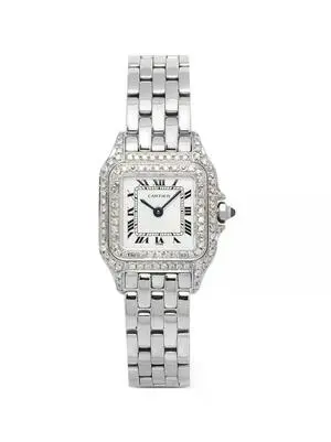 Cartier Panthère Diamond 22mm Watch - White