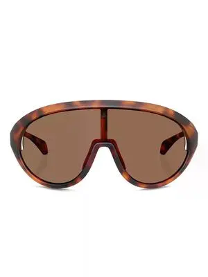 Moncler Oversized-frame Sunglasses - Brown