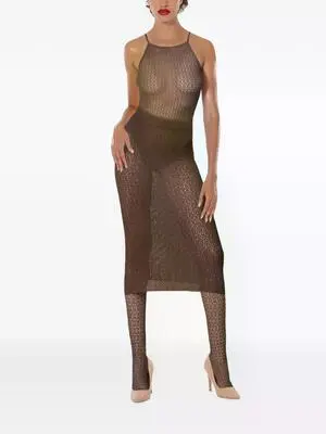 Wolford Daisy Net Midi Skirt