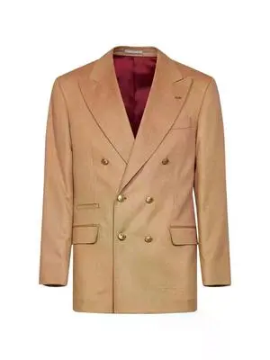 Brunello Cucinelli Double-breasted Peak-lapel Jacket
