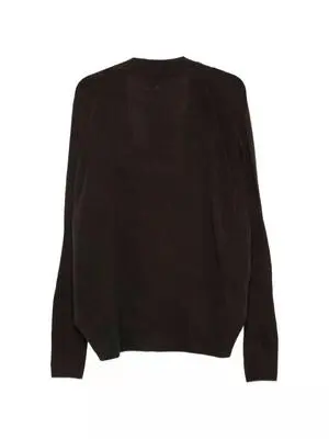 ALYSI Button-fastening V-neck Cardigan