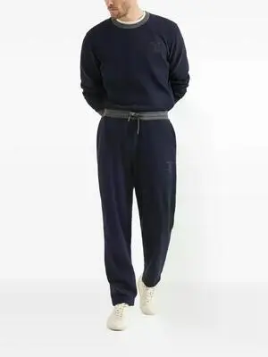 Brunello Cucinelli Cotton French Terry Sweatshirt With Embroidery