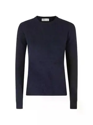 ROBERTO COLLINA Crew-neck Long-sleeve Sweater - Blue