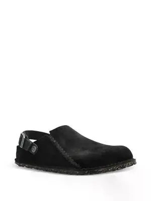 BIRKENSTOCK Lutry Suede Flat Mules