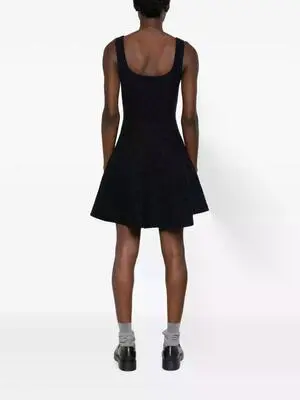 Maje Rhinestone-embellished Sleeveless Mini Dress