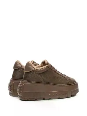 Casadei Nexus Crack-effect Sneakers