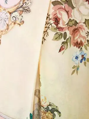 Camilla Tie-detail Floral-print Pants