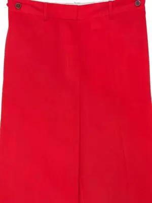 ALYSI Pressed Crease Wide-leg Trousers