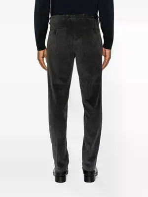BRIGLIA 1949 Corduroy Straight-leg Trousers - Grey