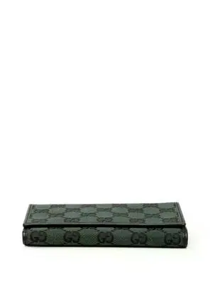 Gucci 2000-2015 Gg Canvas Trifold Wallet Long Wallets