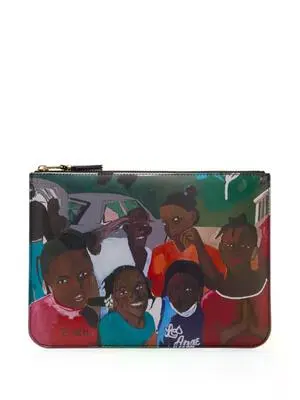 Comme Des Garçons Henry Taylor Zip Pouch - Black