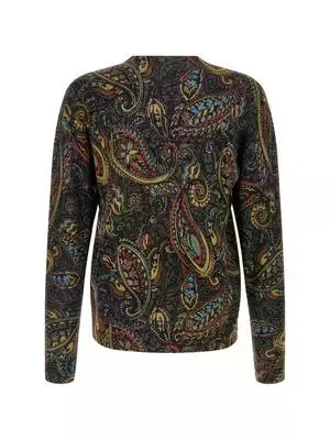 Etro Paisley Sweater - Black