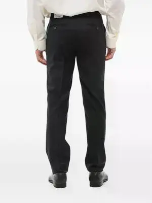 Corneliani Virgin Wool Welt-pocket Trousers