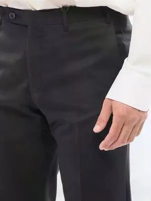 Corneliani Virgin Wool Welt-pocket Trousers