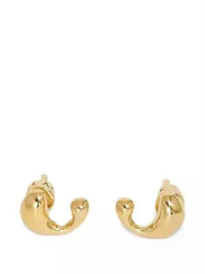 MARIA BLACK Dolphin Pool Stud Earrings - Gold