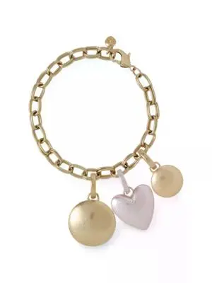 ROXANNE ASSOULIN Token Multi-charm Pendant Bracelet - Gold