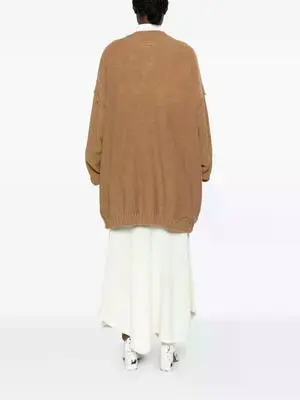 MAISON MARGIELA Oversized V-neck Sweater