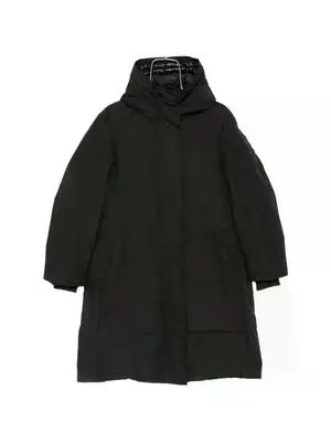 Canada Goose Hooded Padded Coat - Black