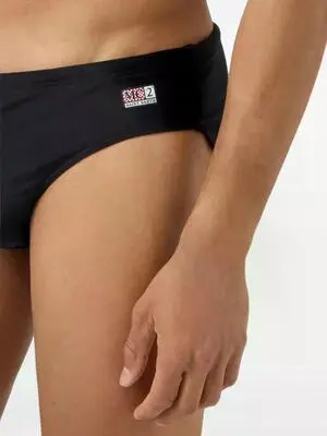 MC2 SAINT BARTH Logo Patch Swim Trunks