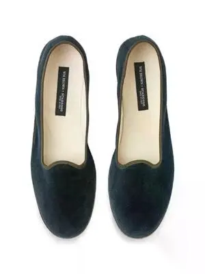 SCAROSSO William Iv Velvet Slippers