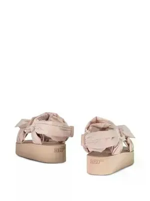 Red Valentino Bow-detail Flatform Sandals