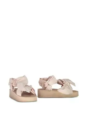 Red Valentino Bow-detail Flatform Sandals