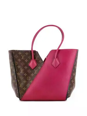 LOUIS VUITTON Monogram Canvas And Leather Mm Tote Bag - Brown