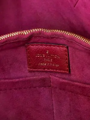 LOUIS VUITTON Monogram Canvas And Leather Mm Tote Bag - Brown