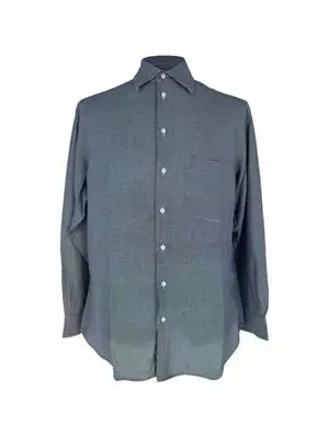 Giorgio Armani Le Collezioni Button-down Shirt - Blue