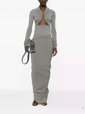 Rick Owens Soft Pillar Maxi Skirt