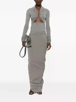 Rick Owens Soft Pillar Maxi Skirt
