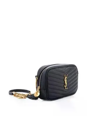 Saint Laurent Lou Camera Bag Matelasse Chevron Leather Mini Crossbody Bag