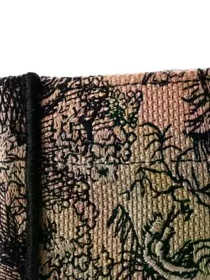 Dior Book Embroidered Canvas Medium Tote Bag