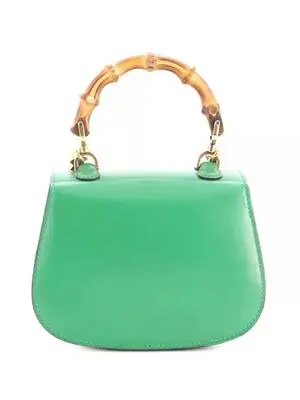 Gucci Bamboo 1947 Mini Top Handle Bag - Green