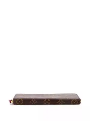 LOUIS VUITTON Clemence Wallet Monogram Canvas Small Wallets