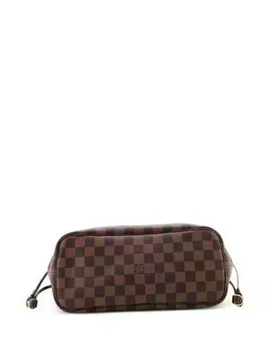 LOUIS VUITTON Neverfull Damier Pm Tote Bag - Brown